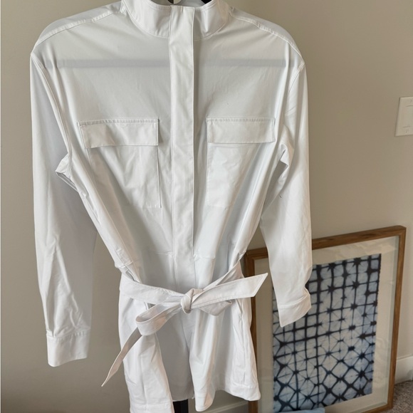 Greyson | Shorts | Greyson White Belted Playsuit | Poshmark